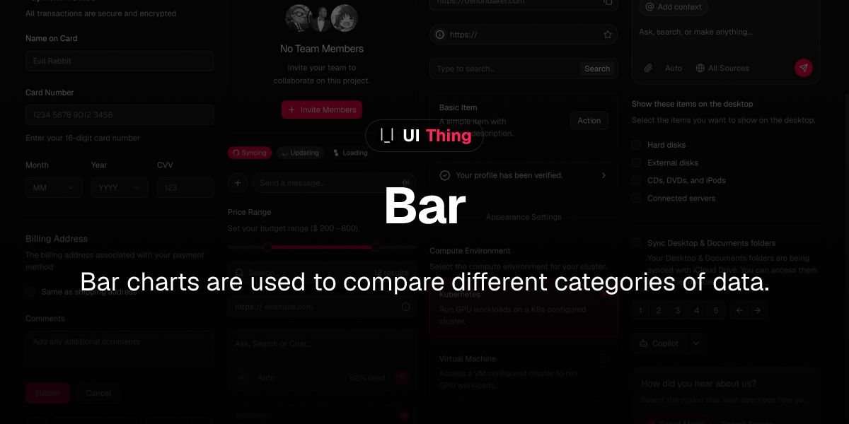 Bar | UI Thing